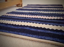 Quiet Friday: Rag Rug Finishing – Warped for Good