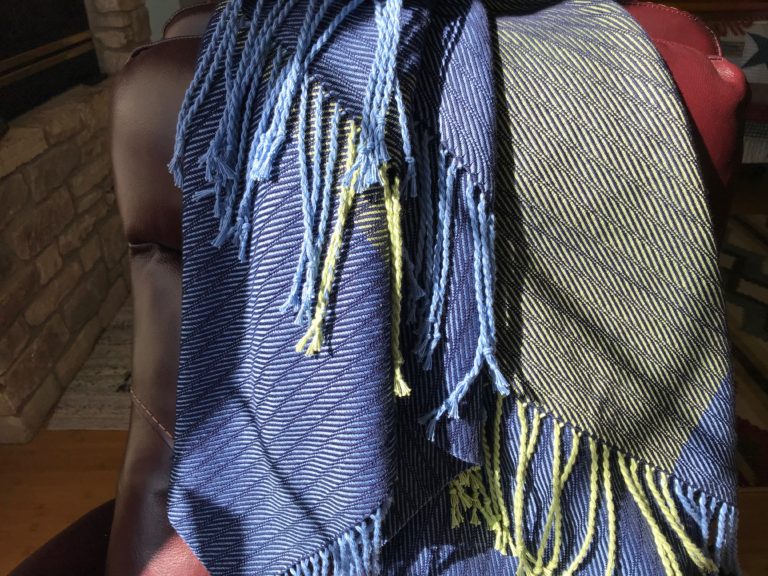 Process Review: Comfy Throw With Fringe – Warped for Good