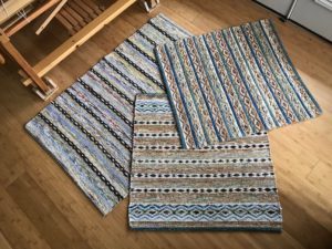 Process Review: Garden Rosepath Rag Rugs – Warped for Good