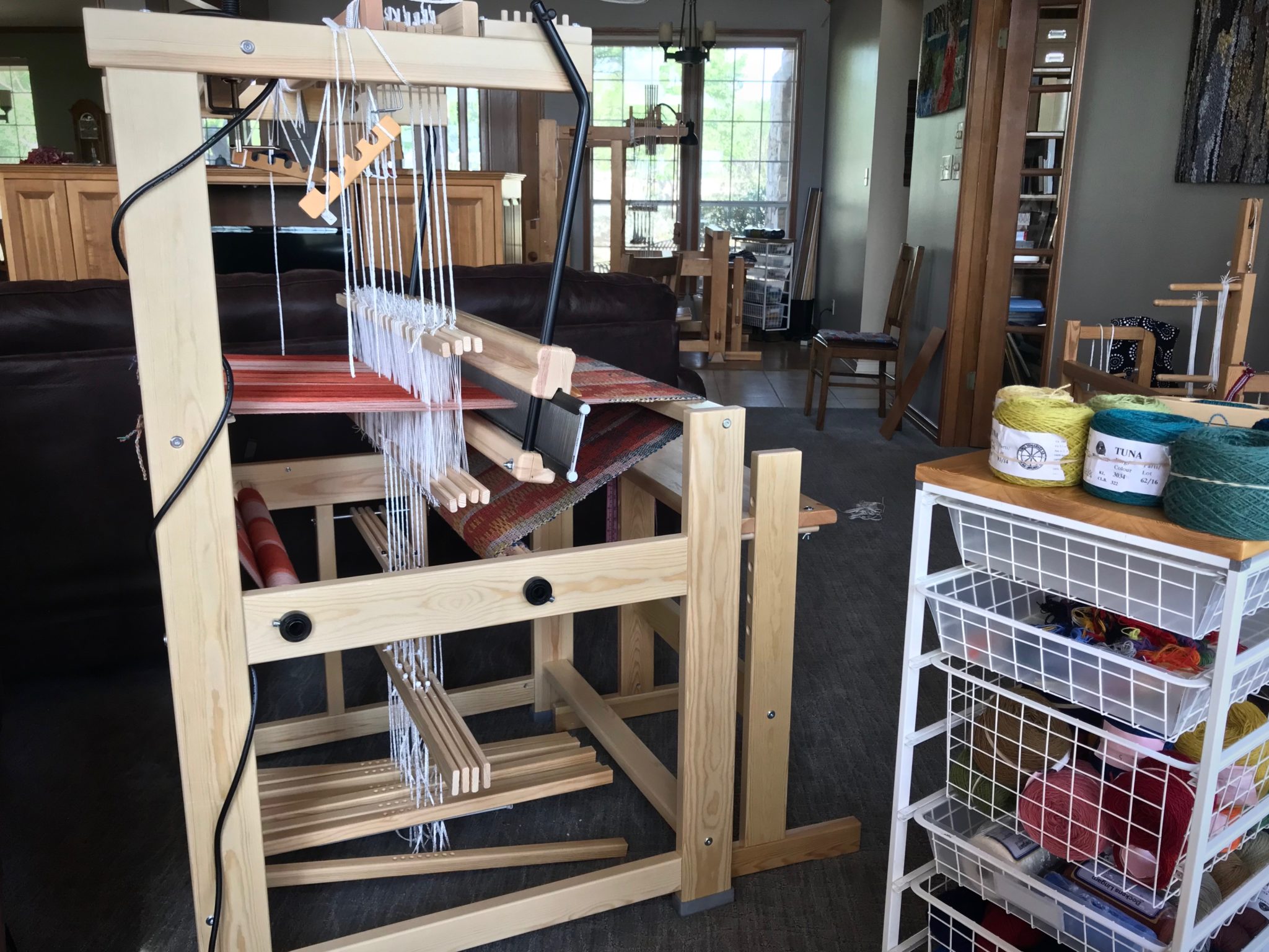 My New Glimåkra Julia Loom – Warped for Good